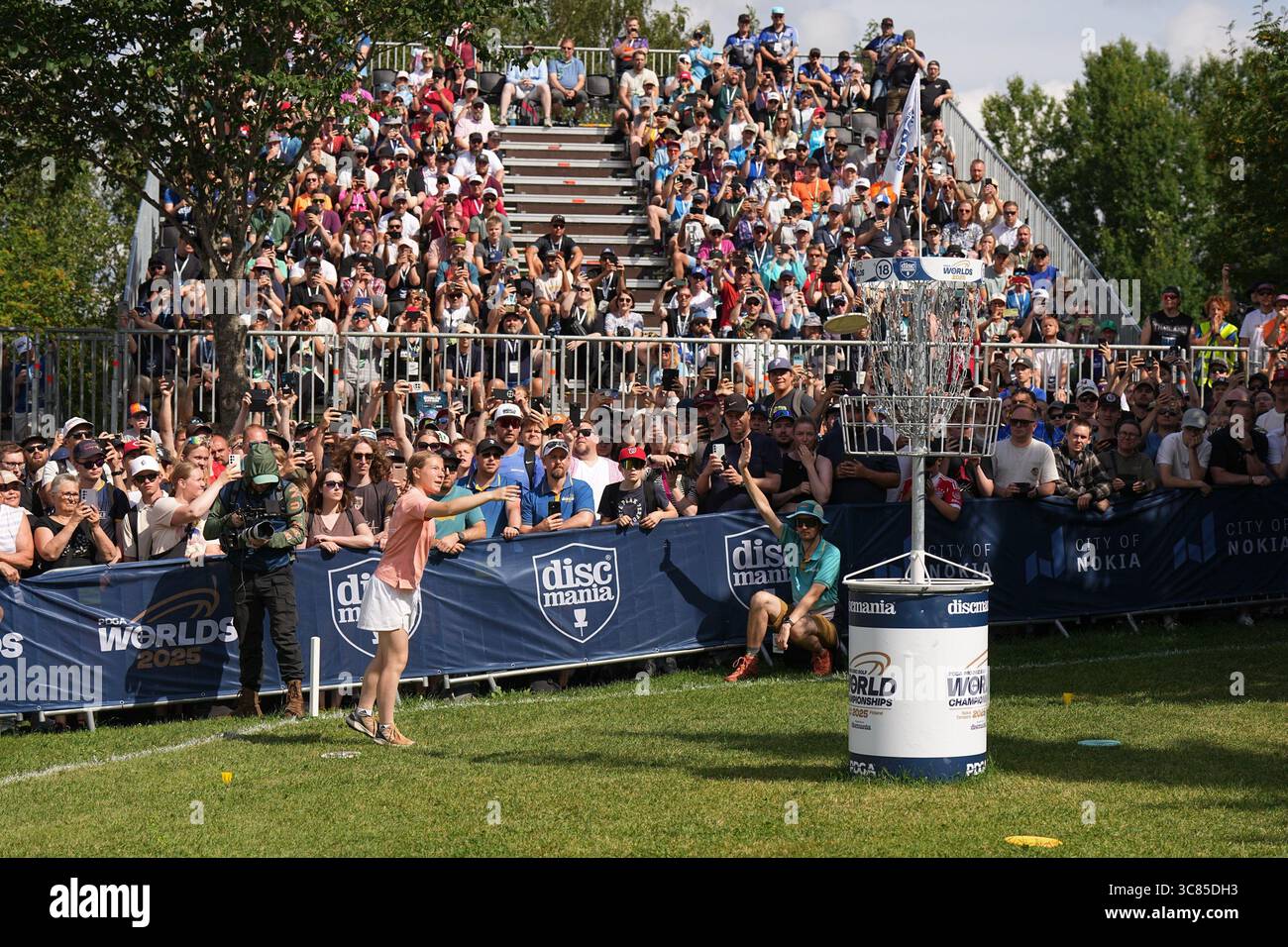 Iida Lehtomäki of Finland during the PDGA Pro World Championships in ...
