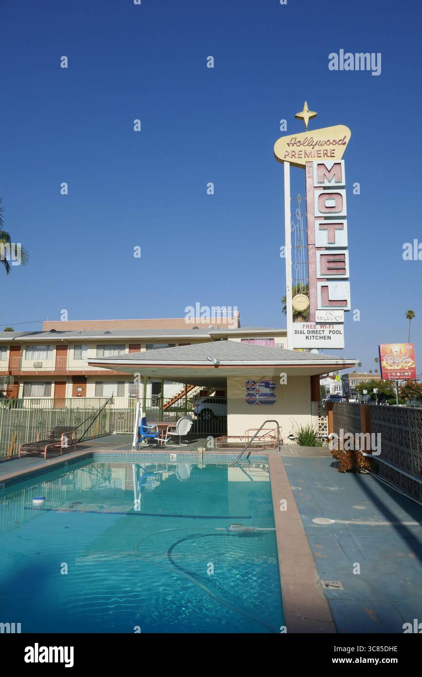 Los Angeles, California, USA 2nd August 2025 Hollywood Premiere Motel ...