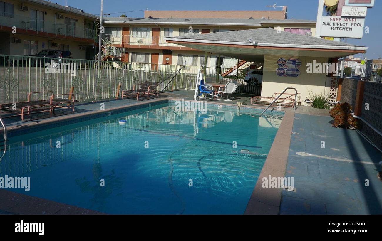 Los Angeles, California, USA 2nd August 2025 Hollywood Premiere Motel ...