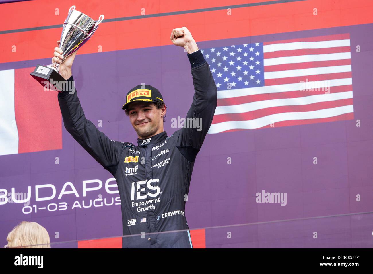 CRAWFORD Jak (usa), DAMS Lucas Oil, Dallara F2 2024, portrait during ...