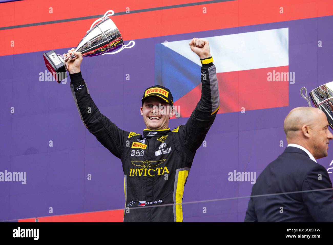 STANEK Roman (cze), Invicta Racing, Dallara F2 2024, portrait during ...
