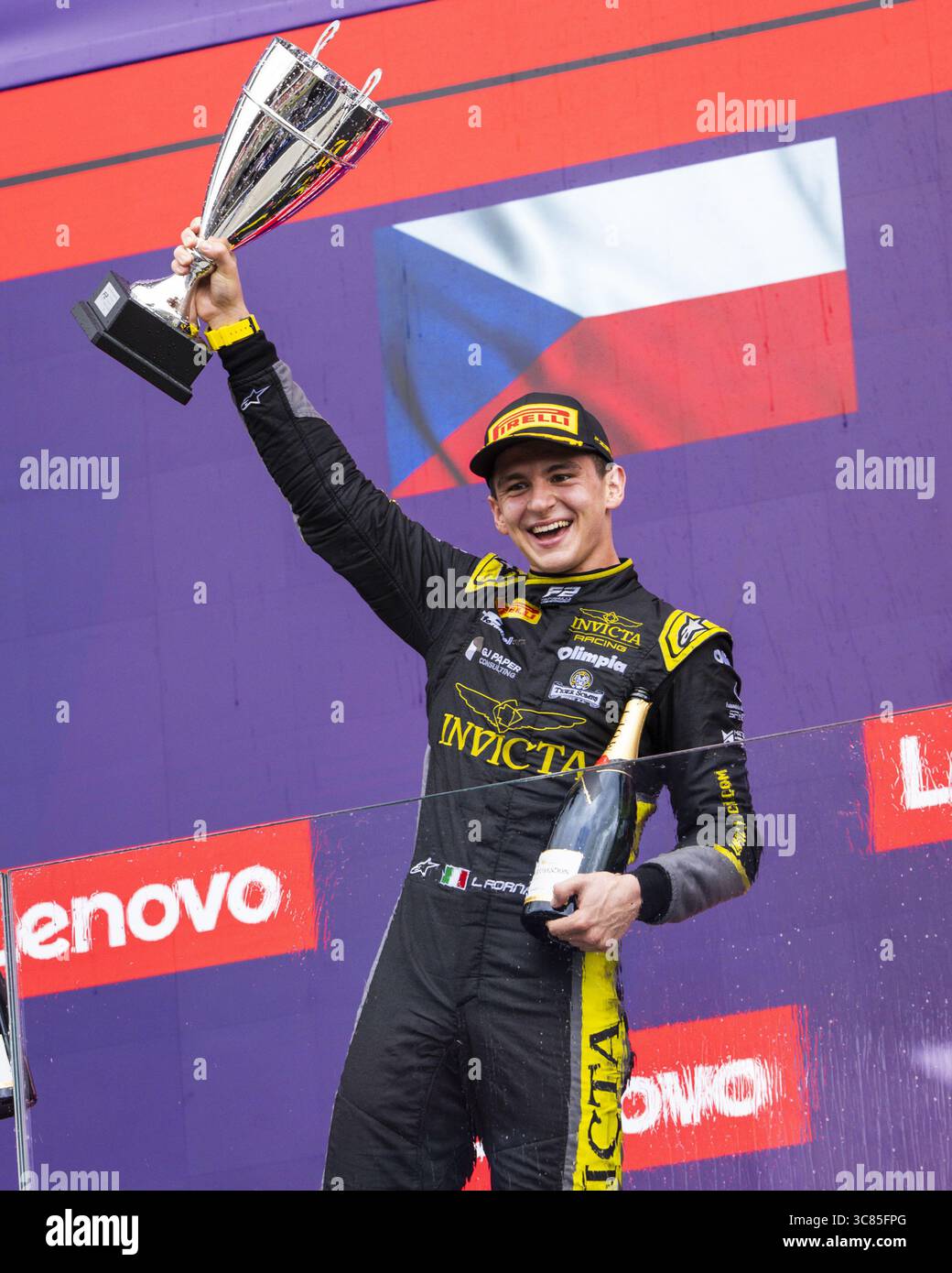 FORNAROLI Leonardo (ita), Invicta Racing, Dallara F2 2024, portrait ...