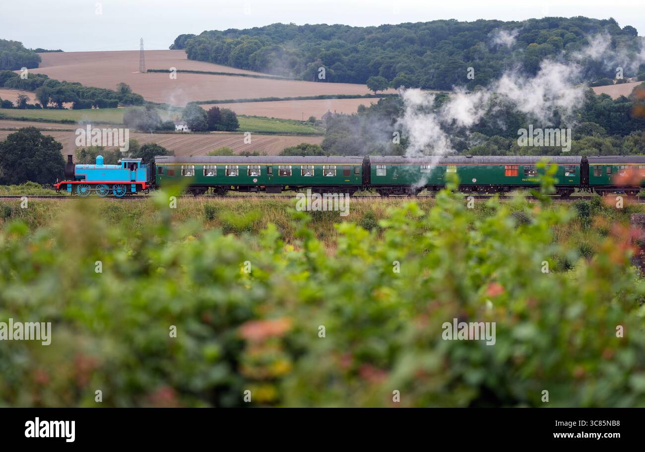 'Dave', a converted Hunslet Austerity 0-6-0ST locomotive, No. 3781 ...