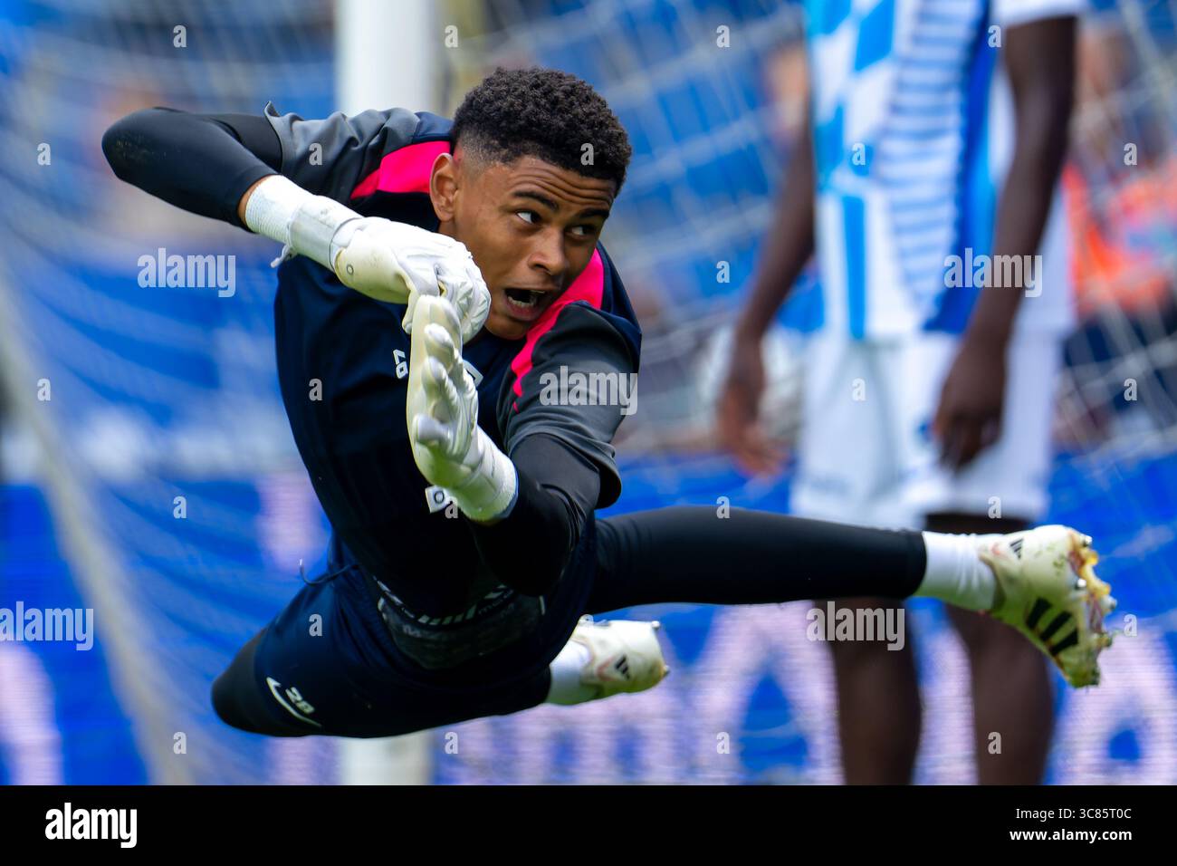 GENK, BELGIUM - AUGUST 3: Lucca Brughmans of KRC Genk during the ...