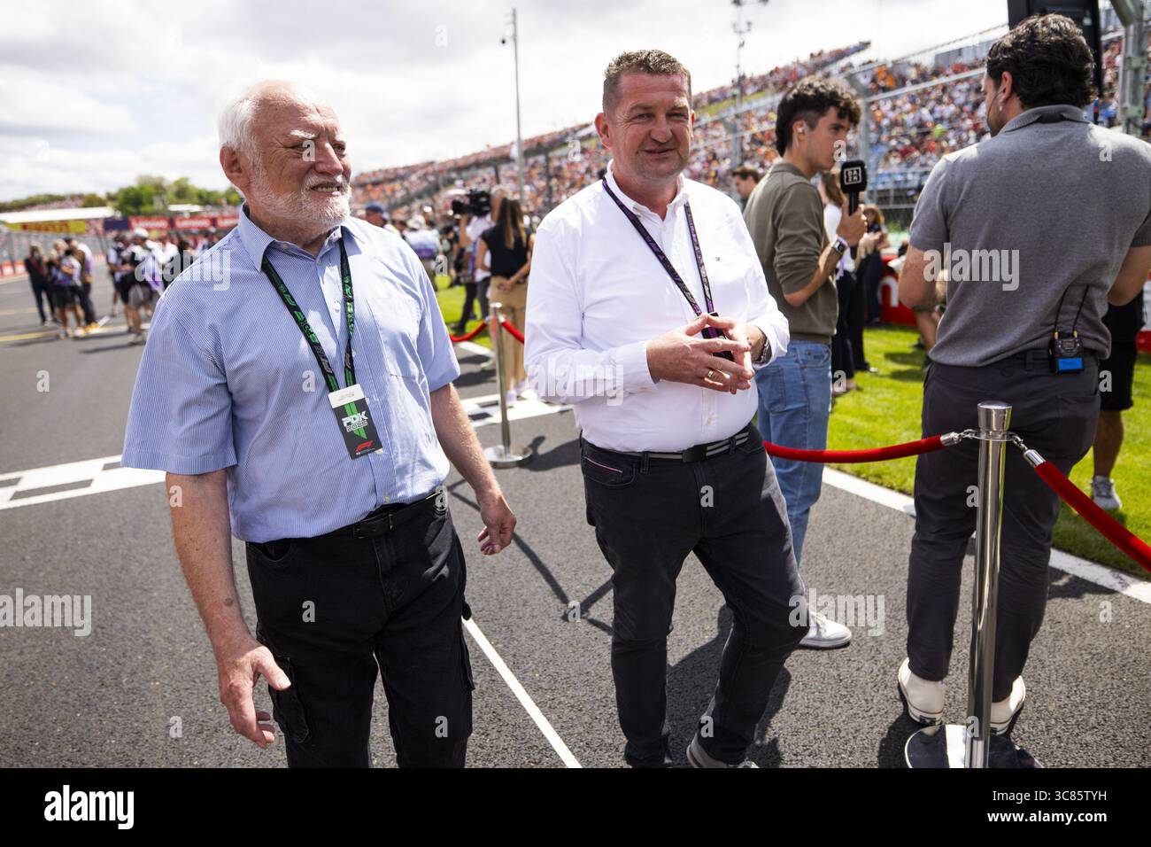 Andras Arato, portrait during the 2025 Formula 1 Lenovo Hungarian Grand ...
