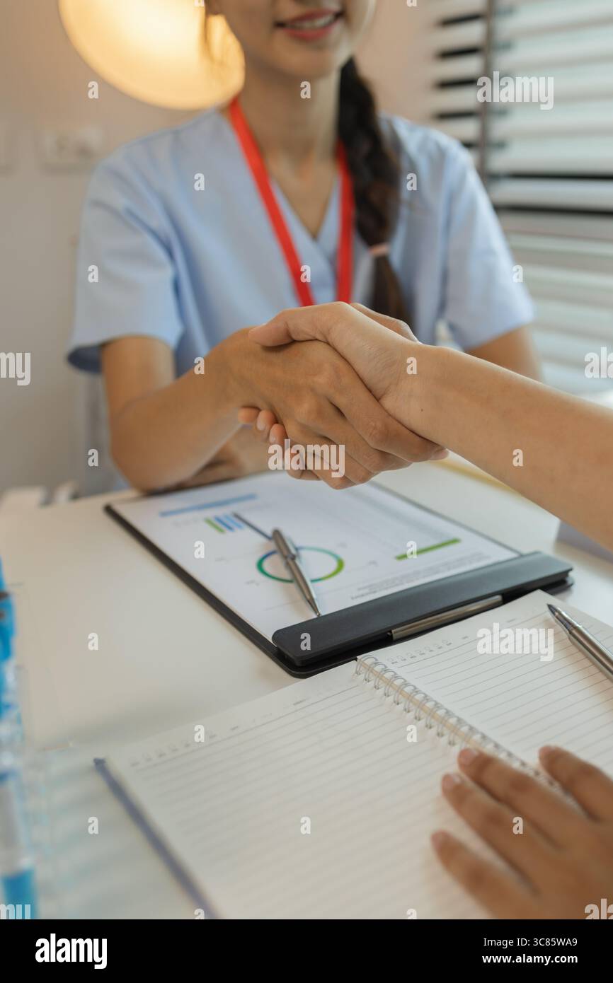 Consultation between two doctors hi-res stock photography and images ...