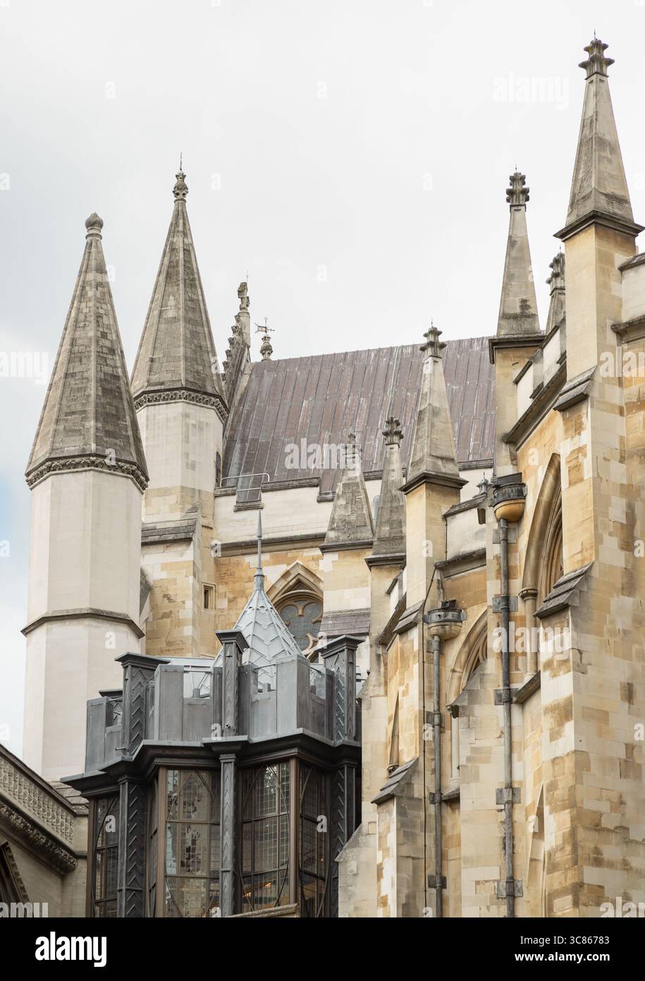 London, UK - Jul 27, 2025 - English Gothic architecture of Westminster ...