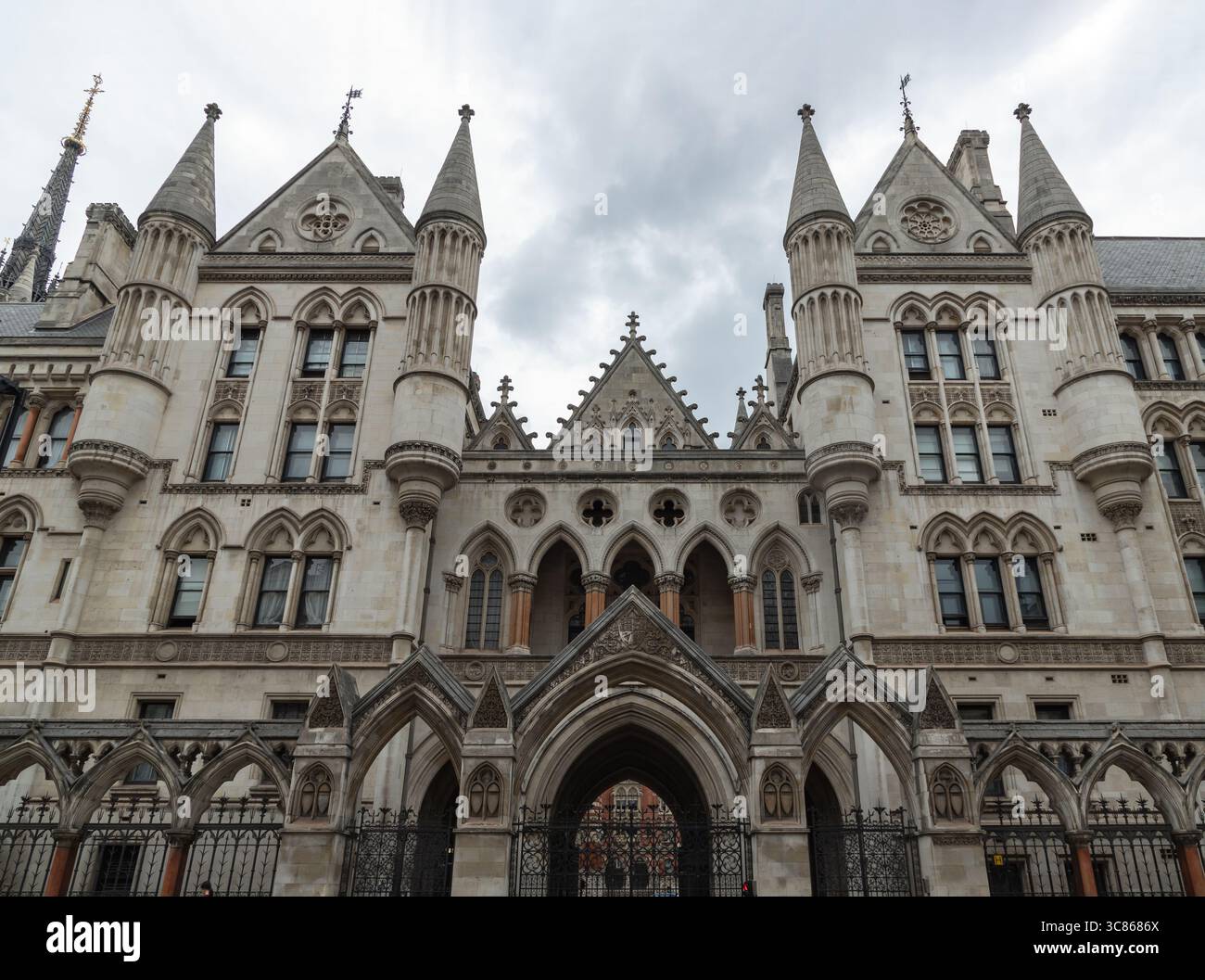 London, UK - Jul 27, 2025 - Victorian Gothic Revival architecture of ...