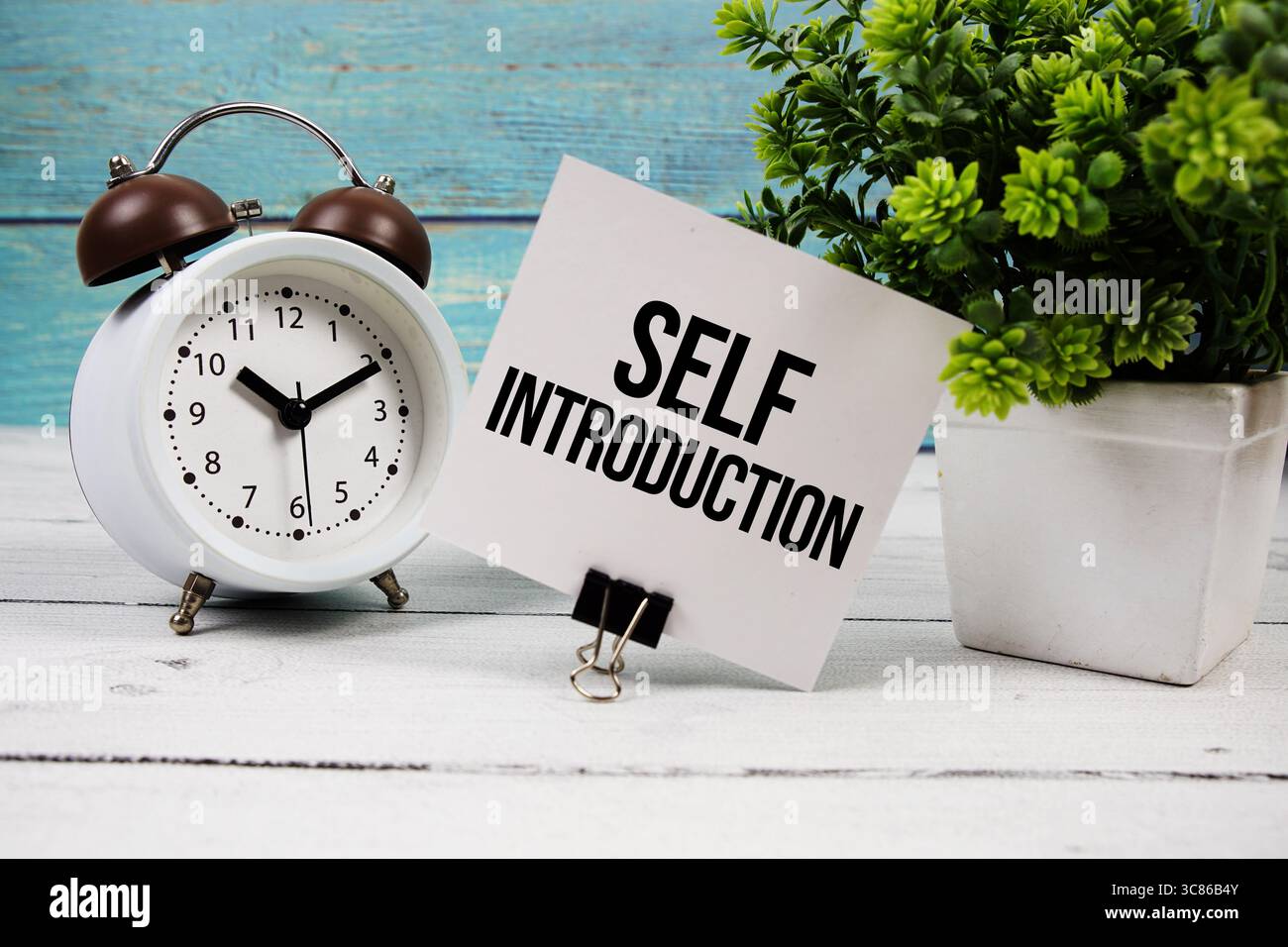 Self introduction text written hi-res stock photography and images - Alamy