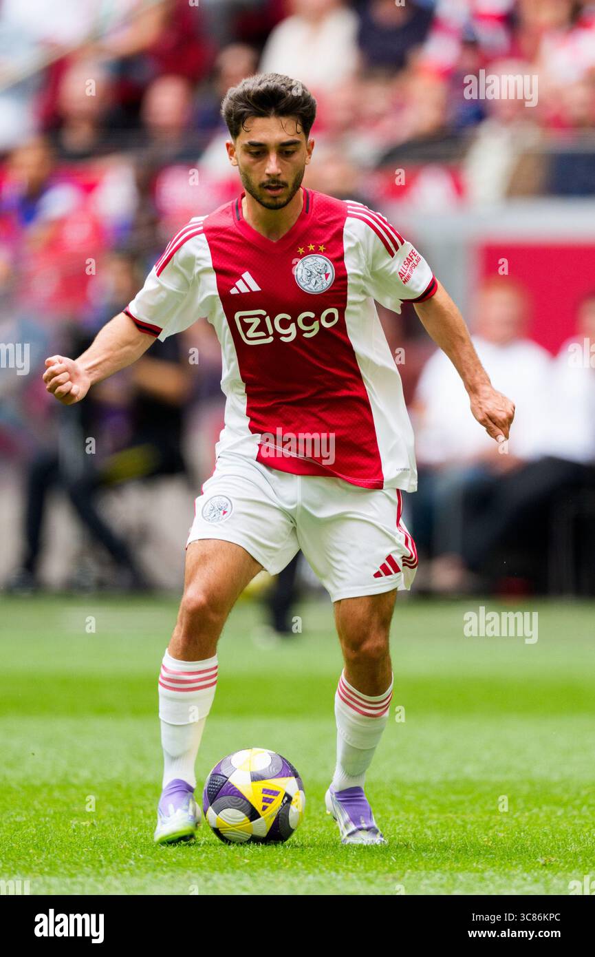 AMSTERDAM, 03-08-2025, Johan Cruijff ArenA , season 2025 / 2026 , Dutch ...