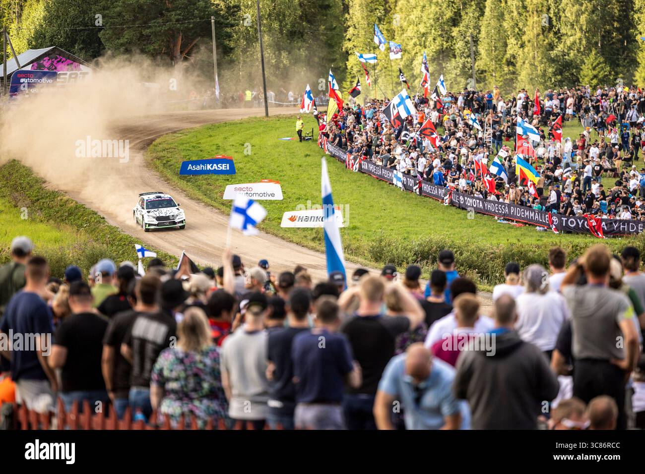 35 Robert VIRVES, Jakko VIILO, Skoda Fabia RS Rally2, action during the ...