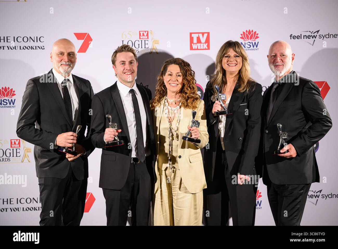 Sydney, Australia. 04th Aug, 2025. (L-R) Vincent Sheehan poses with the ...