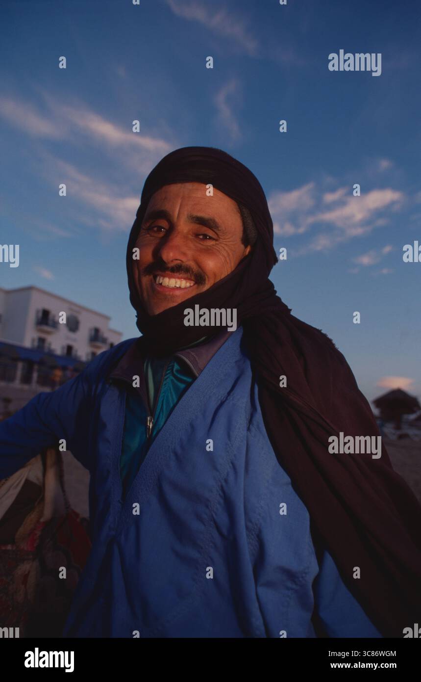 Morocco berber turban portrait hi-res stock photography and images - Alamy