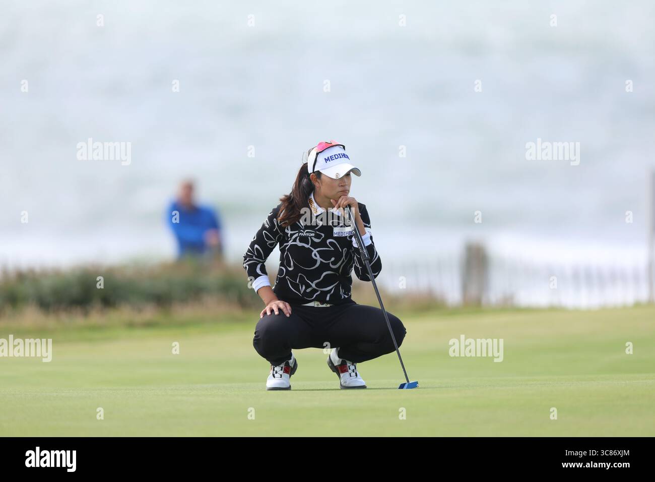 South Korea's A Lim Kim on day four of the 2025 AIG Women's Open at ...