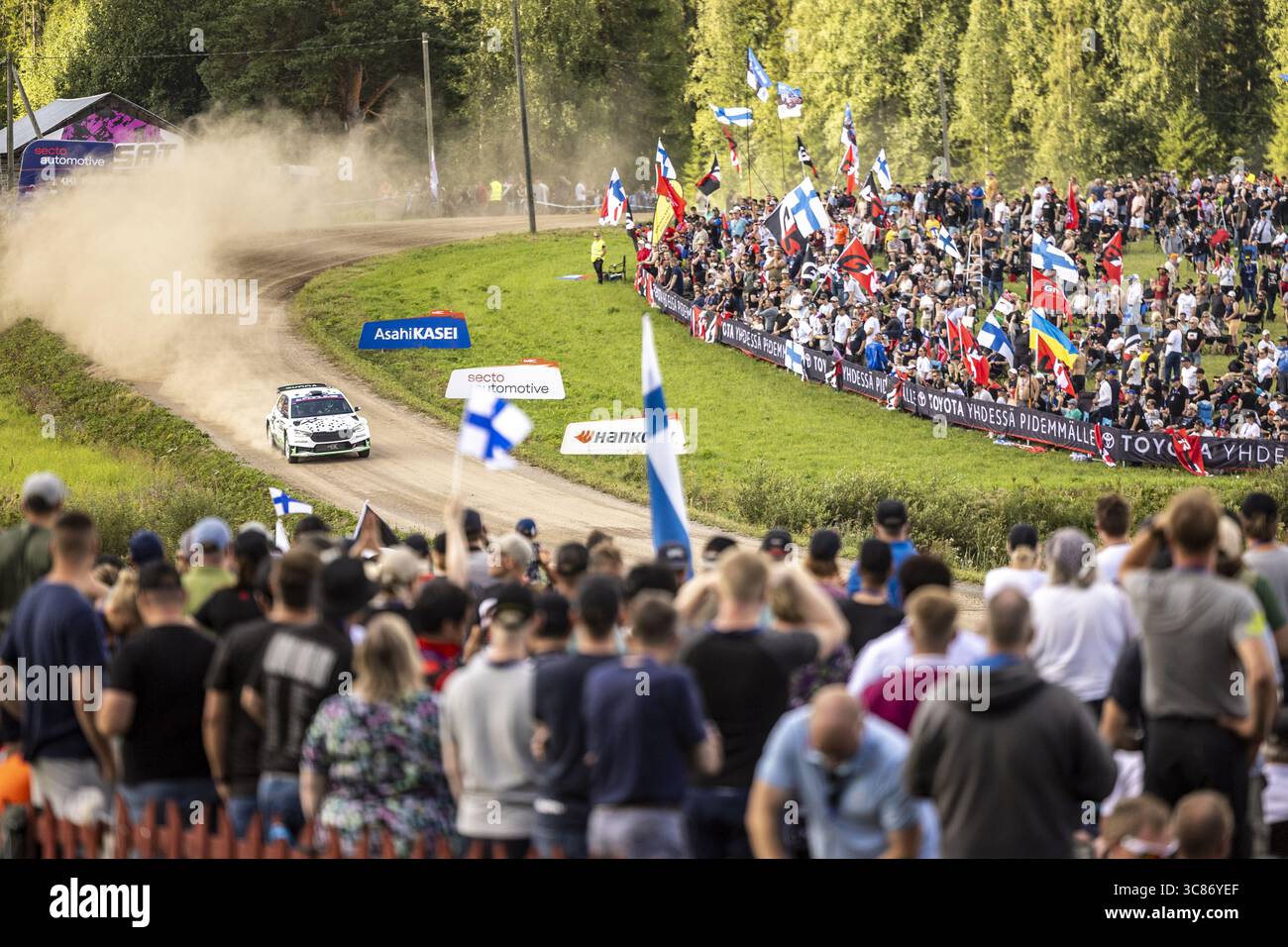 35 Robert VIRVES, Jakko VIILO, Skoda Fabia RS Rally2, action during the ...