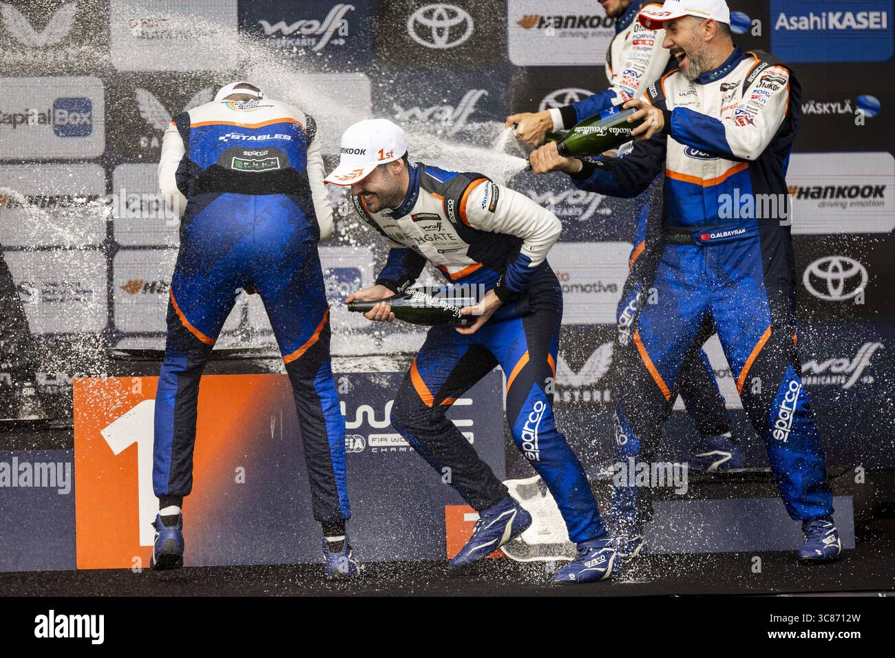 Eamonn KELLY, Conor MOHAN, Ford Fiesta Rally3, podium, portrait during ...
