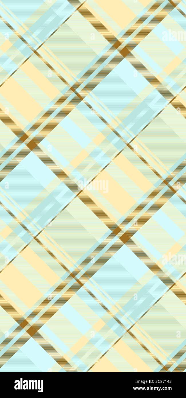Printing plaid pattern fabric, isolation vector textile check. Finish ...