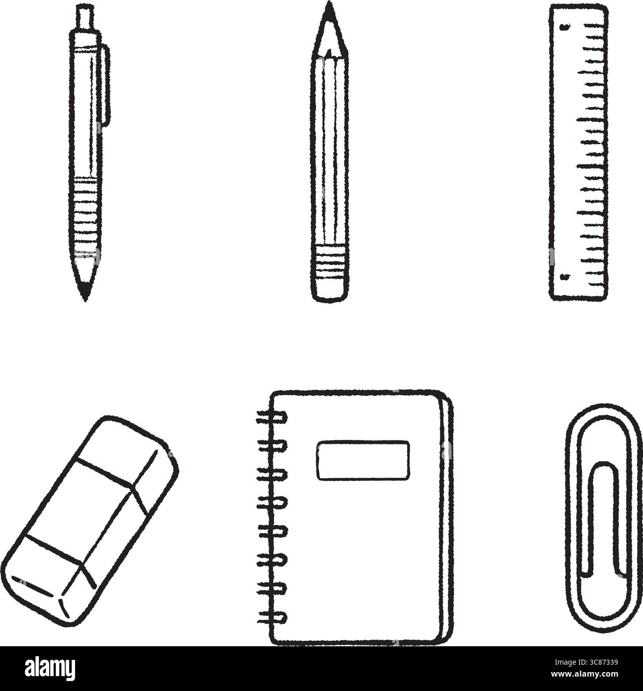 Sketchbook of drawings Stock Vector Images - Alamy