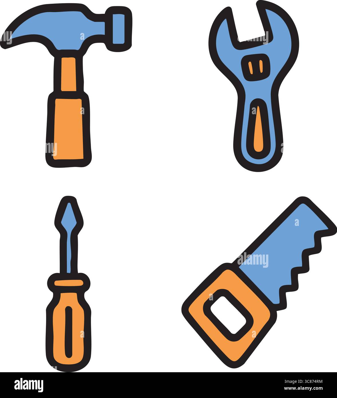 Repair crew Cut Out Stock Images & Pictures - Alamy