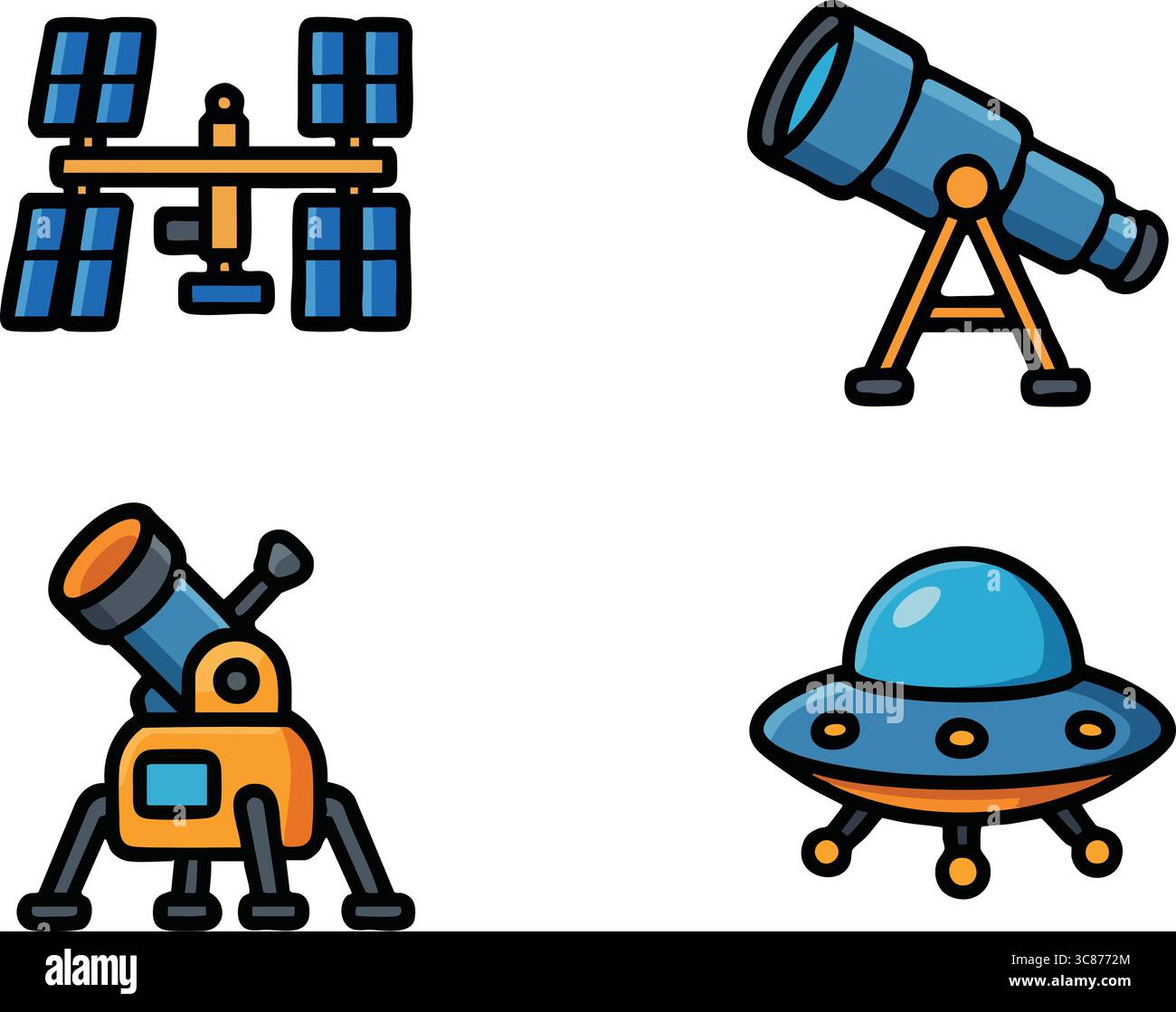 Lunar module design Stock Vector Images - Alamy