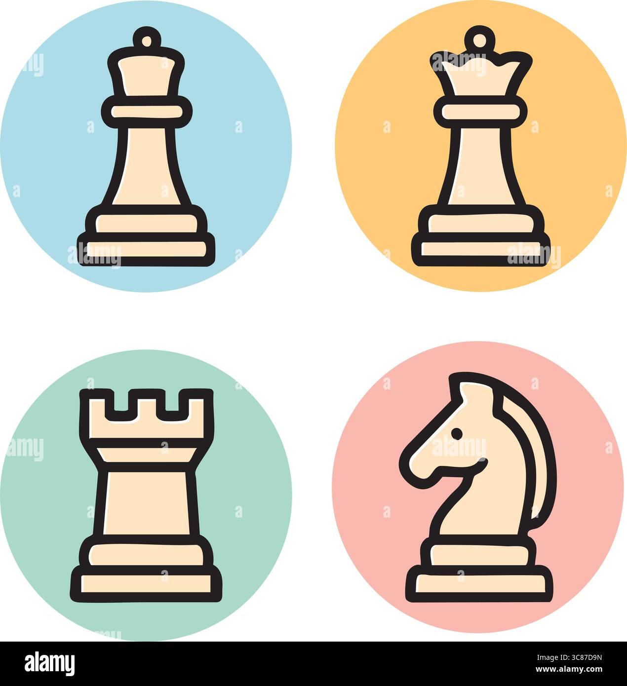 King rook Stock Vector Images - Alamy
