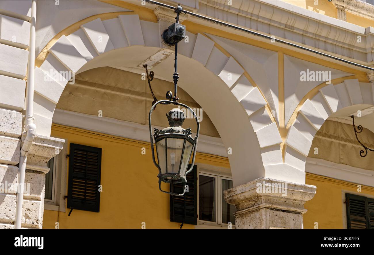 Liston in corfu arcaded terraces hi-res stock photography and images ...