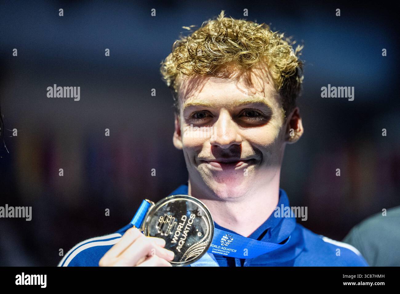 Leon Marchand (FRA) during the World Aquatics Championships – Swimming ...