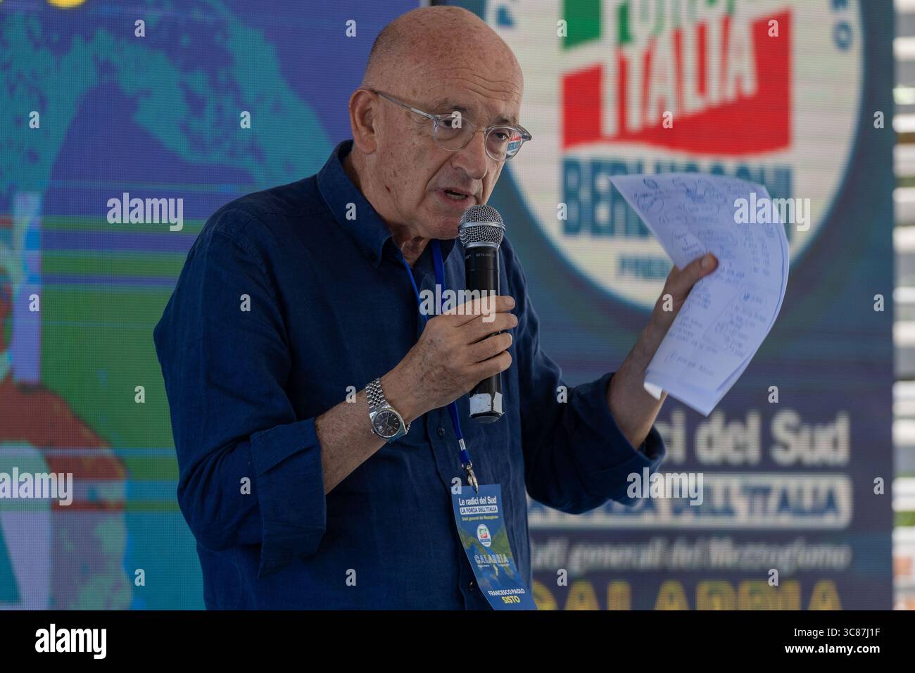 Francesco Paolo Sisto, Deputy Minister of Justice during Stati generali ...
