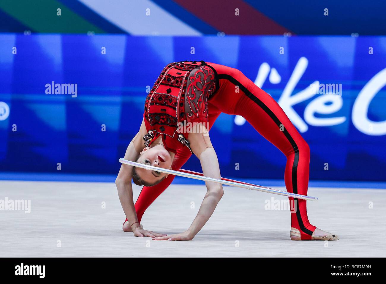 Taisiia Onofriichuk (UKR) seen during Rhythmic Gymnastics FIG World Cup ...