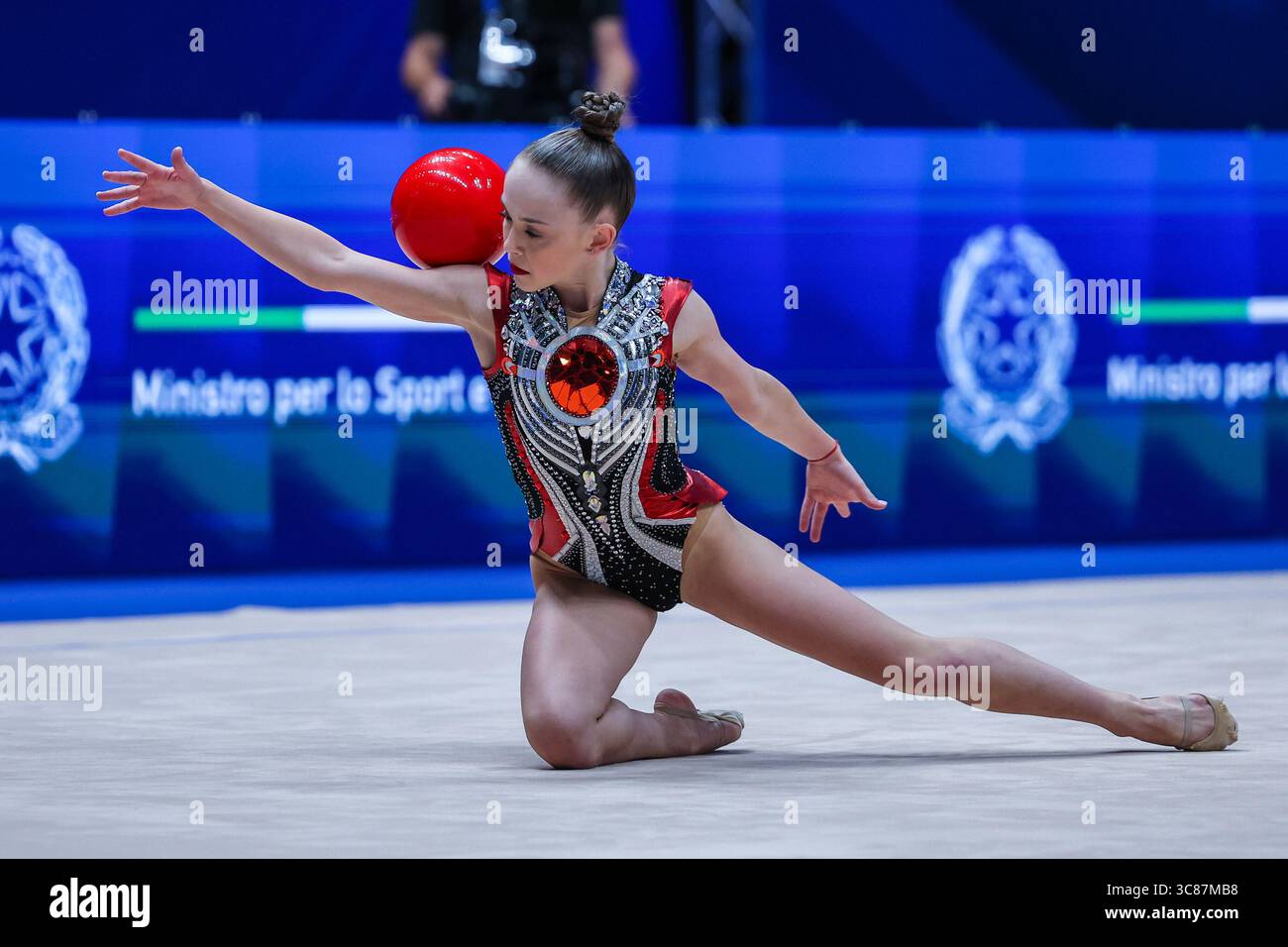 Stiliana Nikolova (BUL) seen during Rhythmic Gymnastics FIG World Cup ...