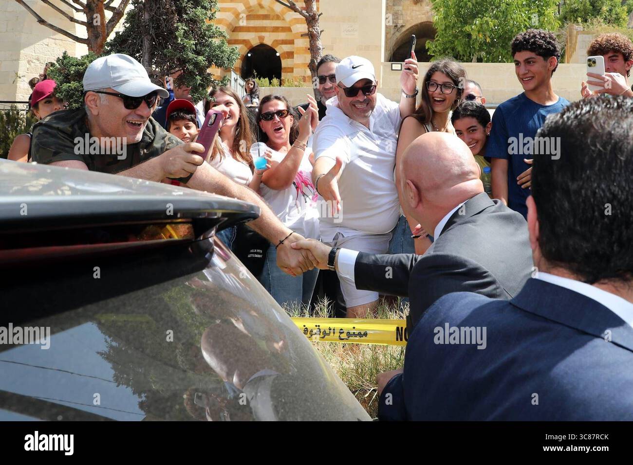 Lebanese President Joseph Aoun visits Deir al-Qamar Lebanese President ...