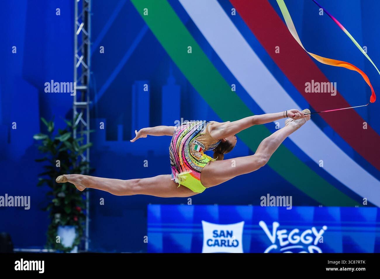 Tara Dragas (ITA) seen during Rhythmic Gymnastics FIG World Cup Finals ...