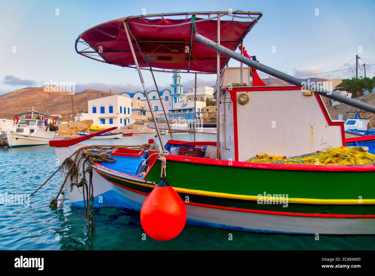 Summer scene scenery boat hi-res stock photography and images - Alamy