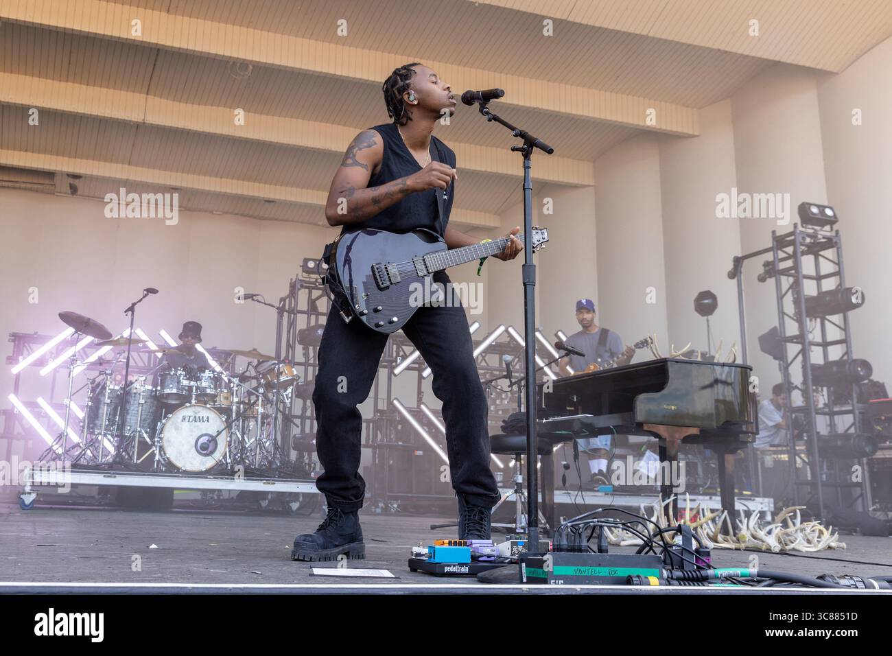 Musician Montell Fish (Montell James Frazier) during the Lollapalooza ...
