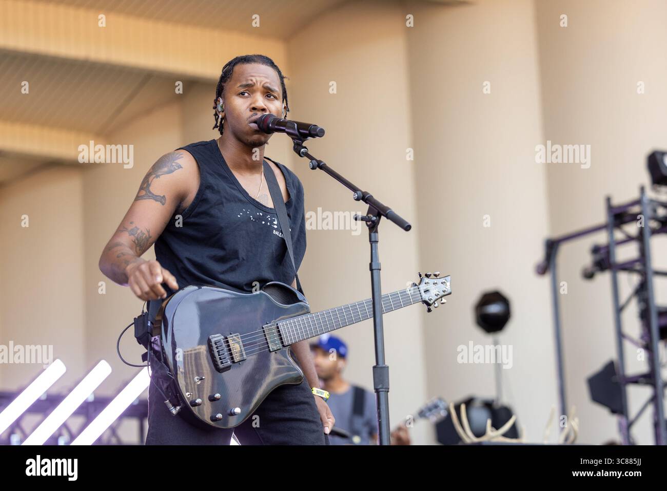 Musician Montell Fish (Montell James Frazier) during the Lollapalooza ...