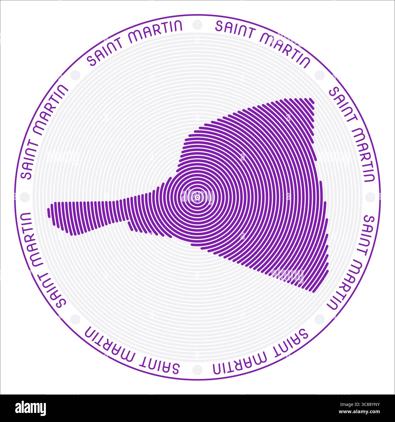 Symbol saint martin Stock Vector Images - Alamy