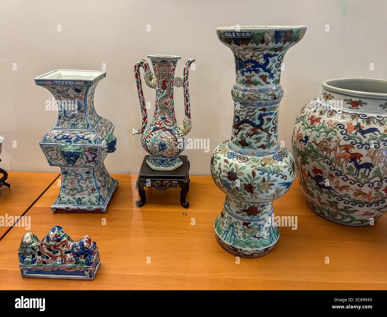 Paris, France, Asian Art Objects on Display inside "Musée National des ...