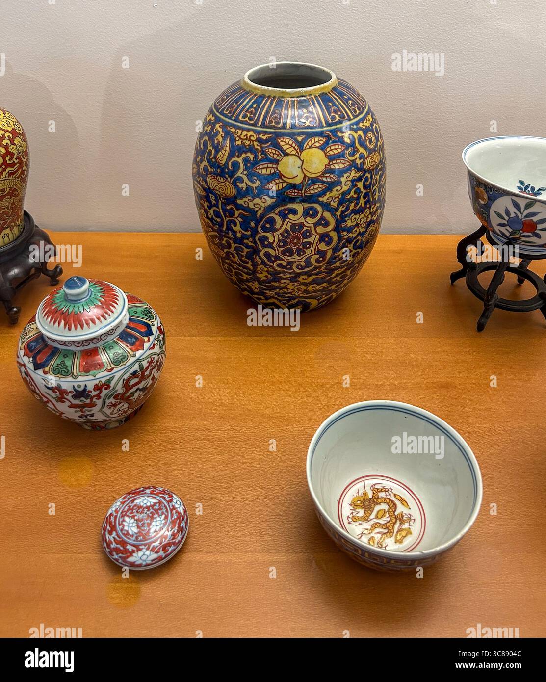 Paris, France, Asian Art Objects on Display inside "Musée National des ...