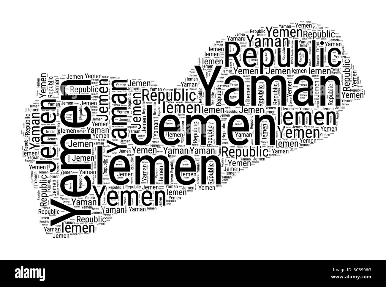 Yemen and jordan Cut Out Stock Images & Pictures - Alamy