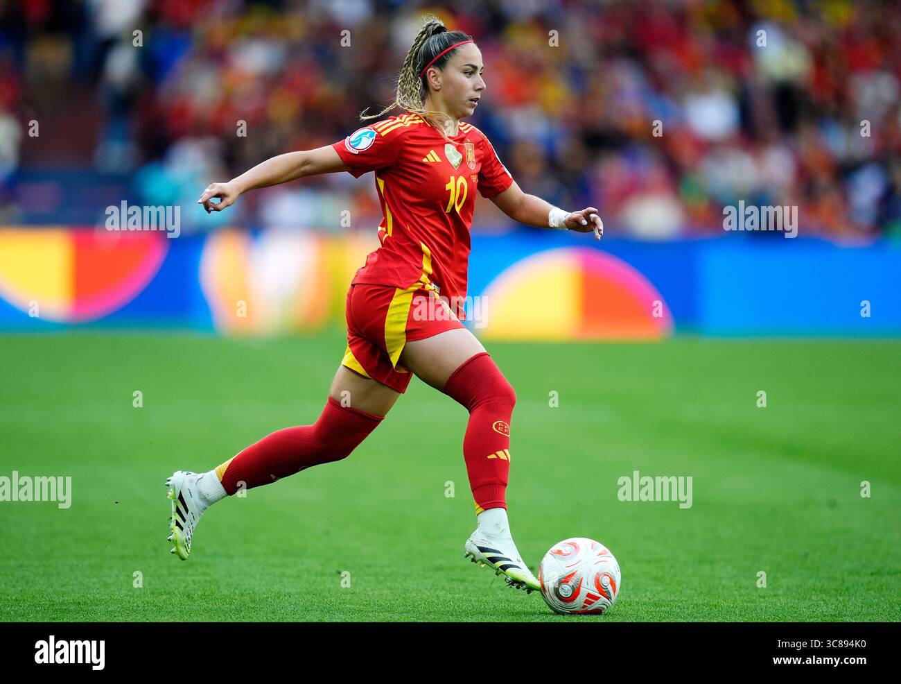 Spain's Athenea del Castillo during the UEFA Women's Euro 2025 final at ...