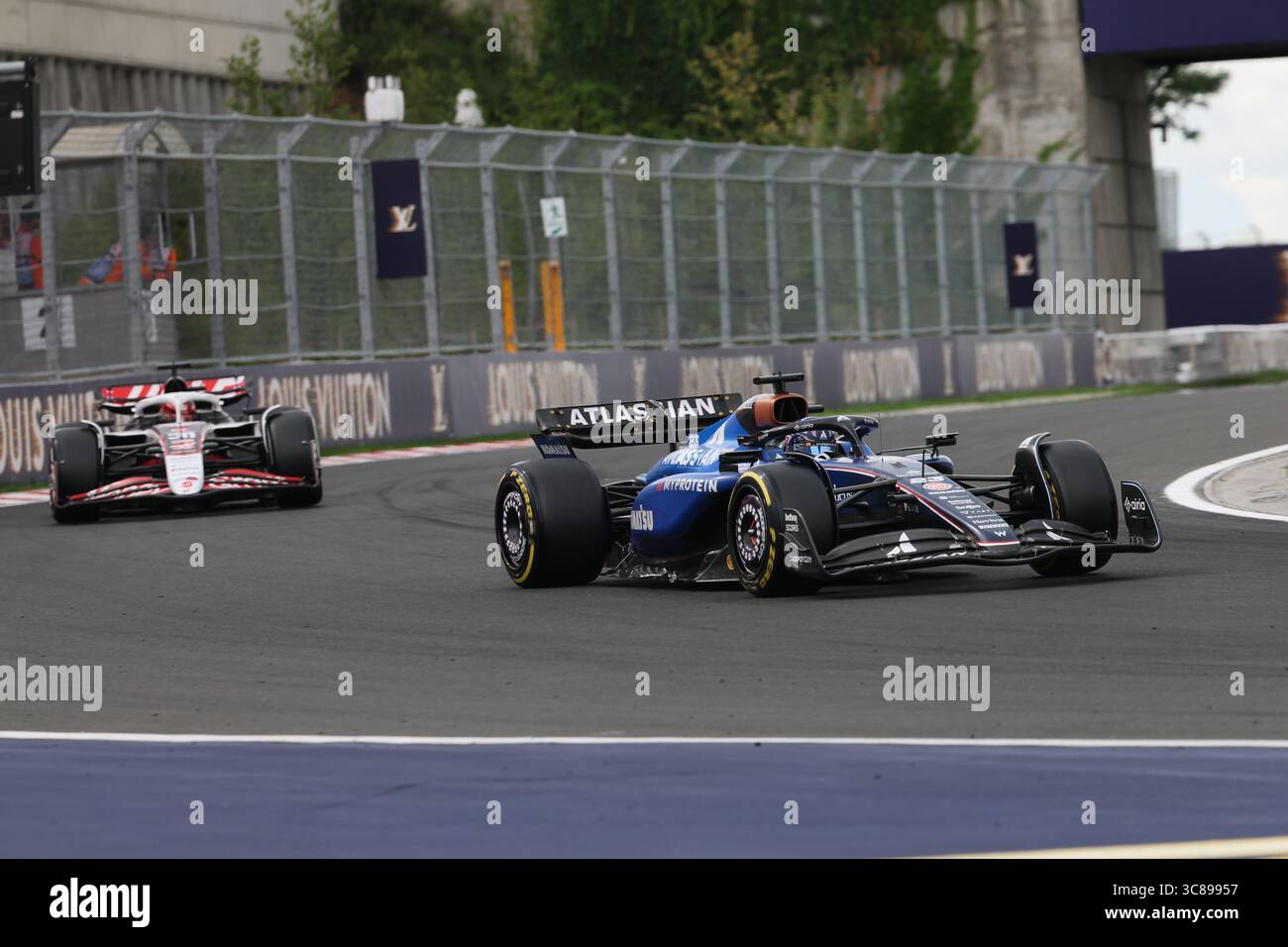 Budapest, Hungary. 1 Jan, 2000. Alexander Albon, during the Formula 1 ...
