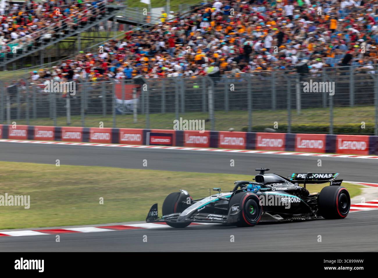 George Russell (Mercedes-AMG Petronas F1 Team, Großbritannien, #63) im ...