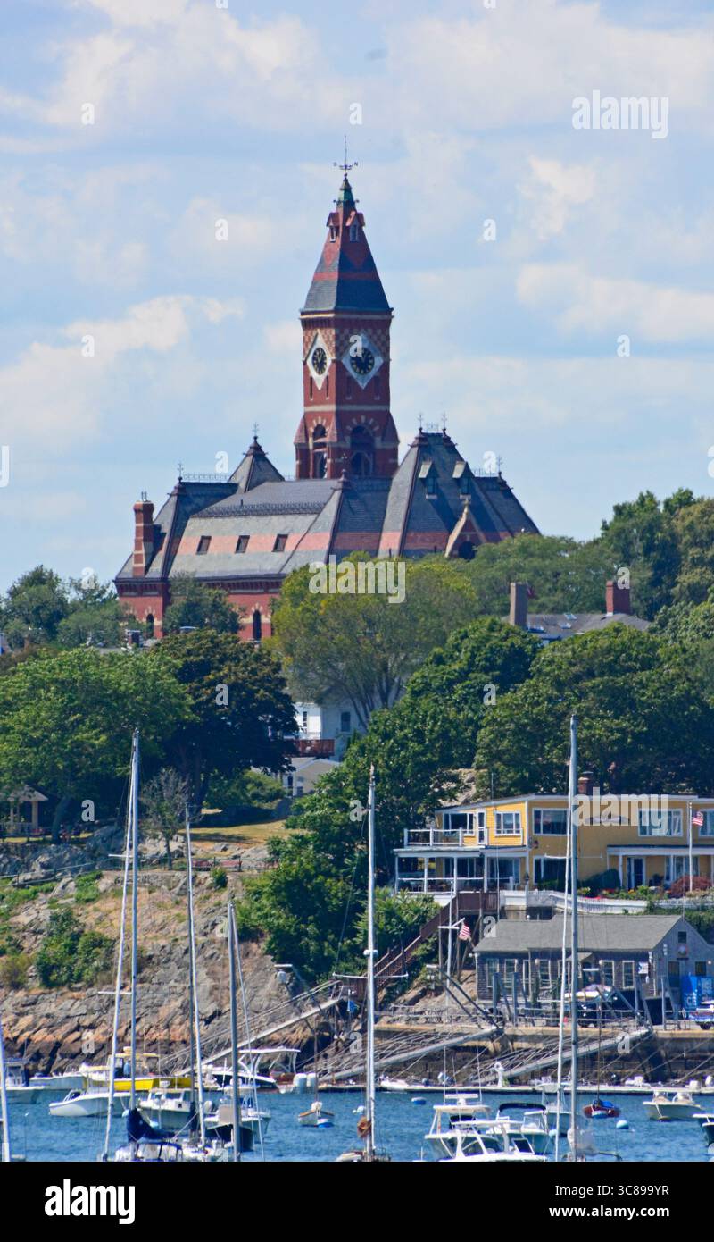 Marblehead Harbor is very Historic Stock Photo - Alamy