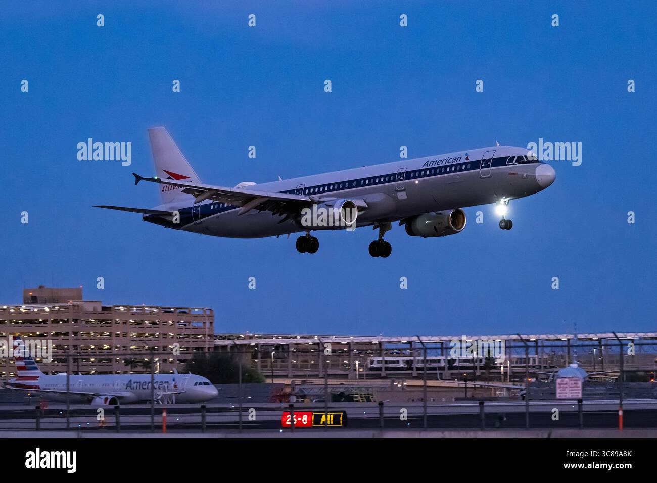Sky Harbor Airport 7-26-2025 Phoenix AZ USA American Airlines Airbus ...