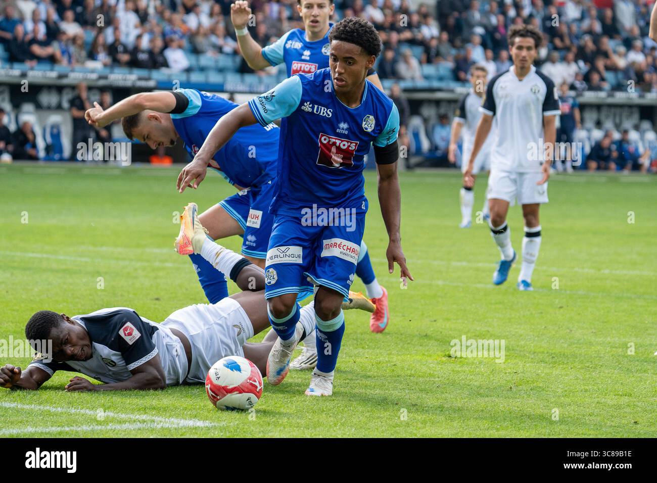 Luzern, Switzerland, August 03th 2025 Sascha Britschgi (21 FC Luzern ...