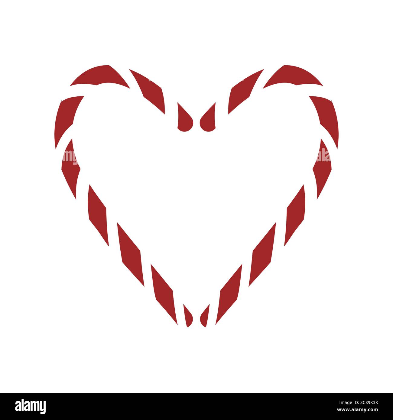 Heart lollipop icon simple Cut Out Stock Images & Pictures - Alamy
