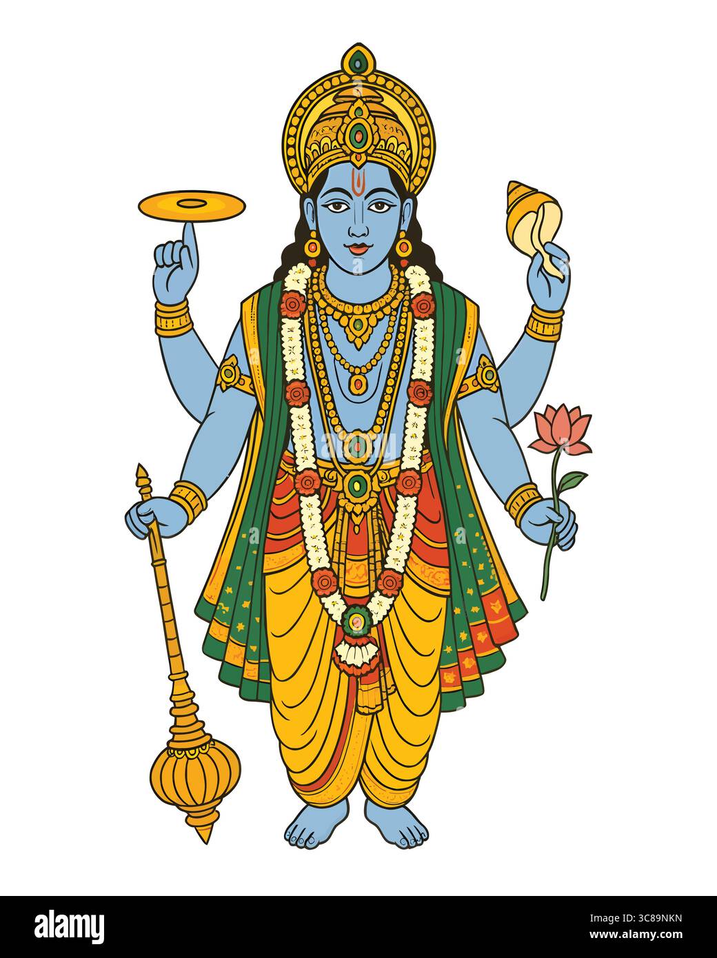 Traditional devotional Stock Vector Images - Alamy