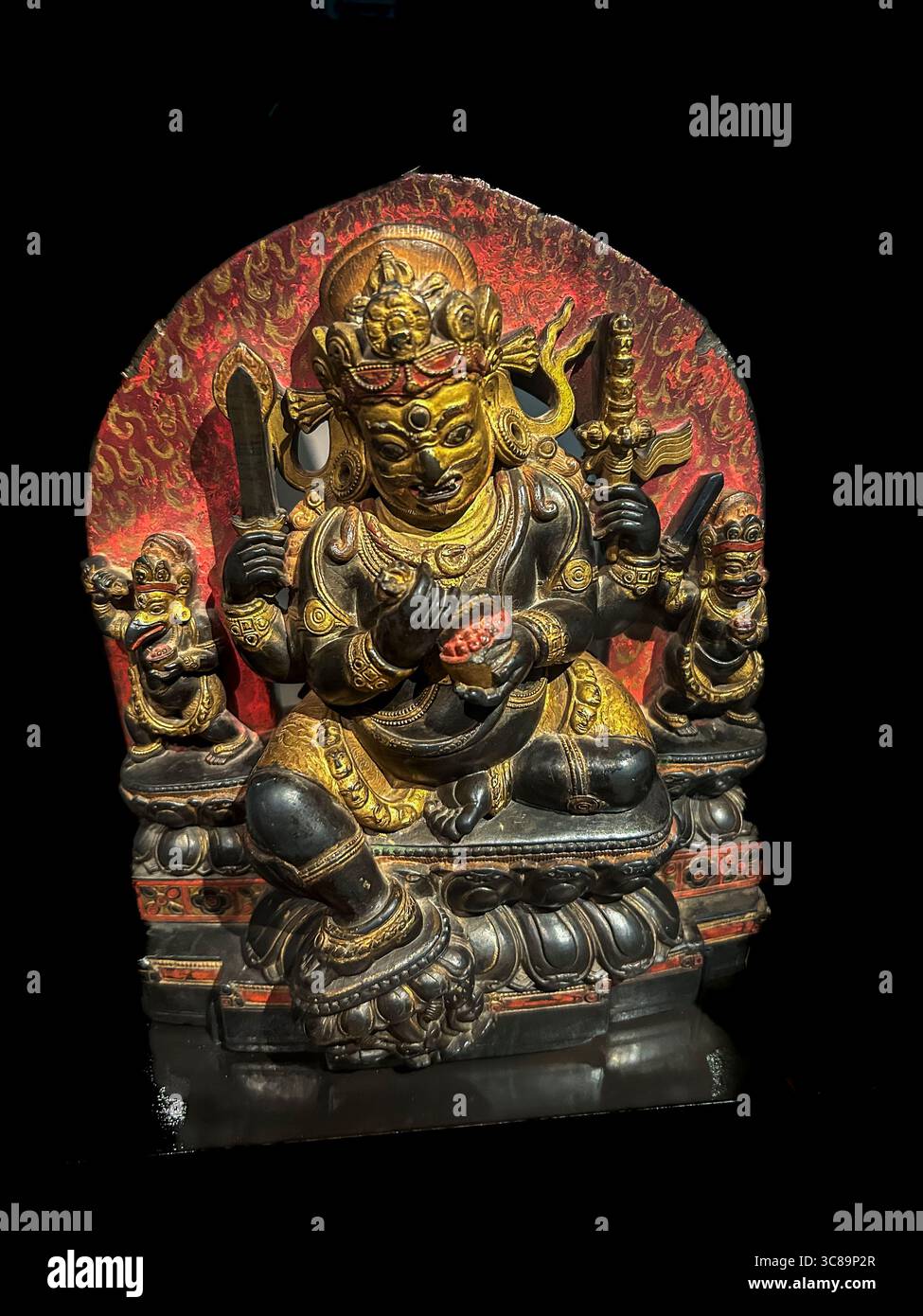 Paris, France, Asian Art Objects on Display inside Musée National des ...
