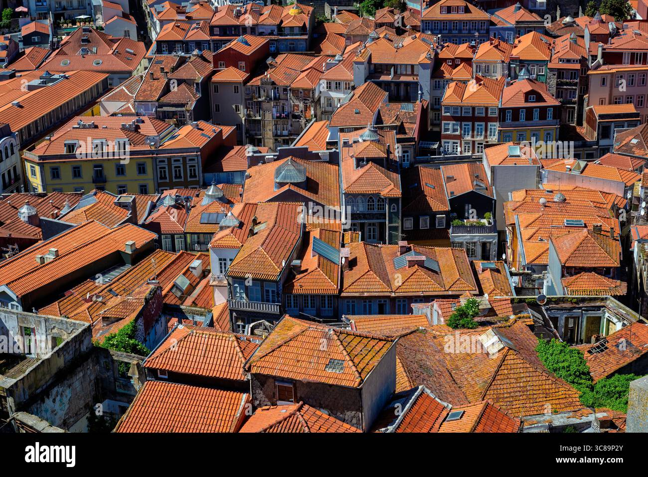 Traditional terracotta tiled rooftops - Porto, Portugal Stock Photo - Alamy