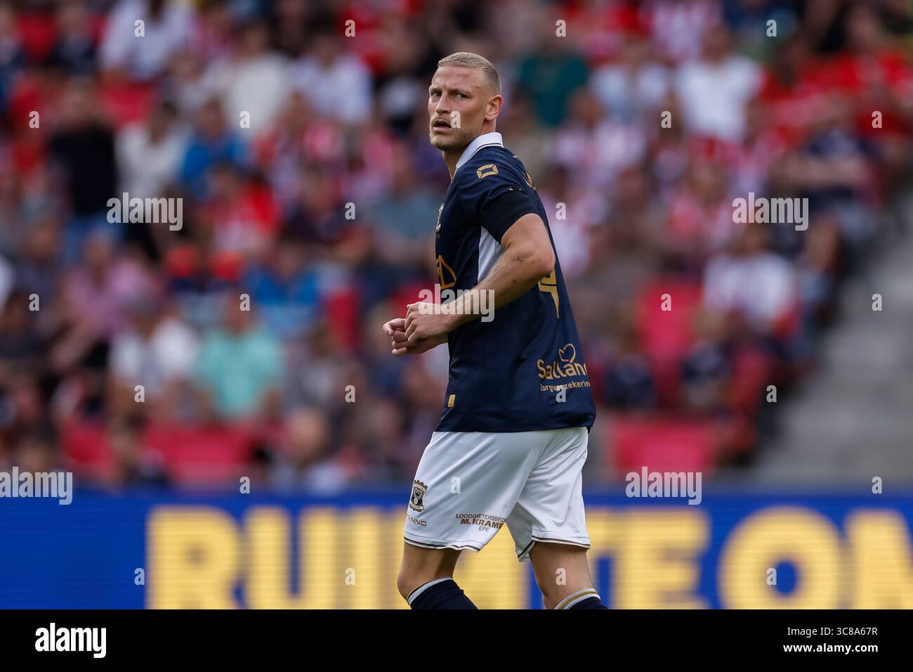 Joris Kramer of Go Ahead Eagles looks on during the Johan Cruijff ...